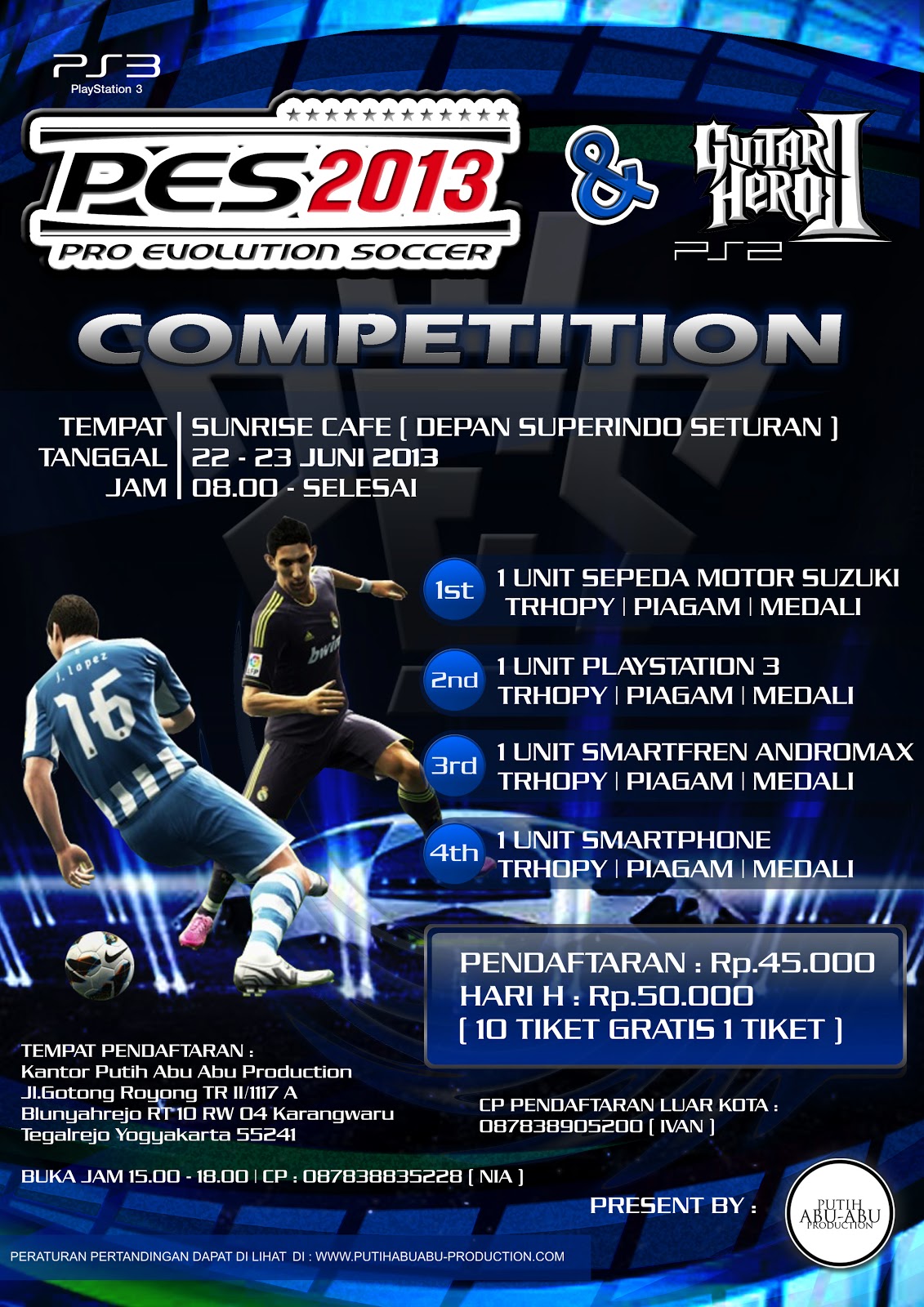 Info Lomba PES 2013 PS3 - Playstation 3 Arena - Info Update Terbaru ...
