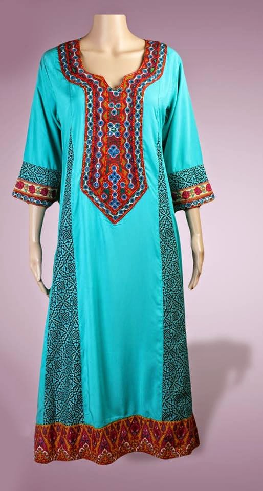 Sindhi Culture and sindhi dress: Sindhi Embroidery Neck Designs