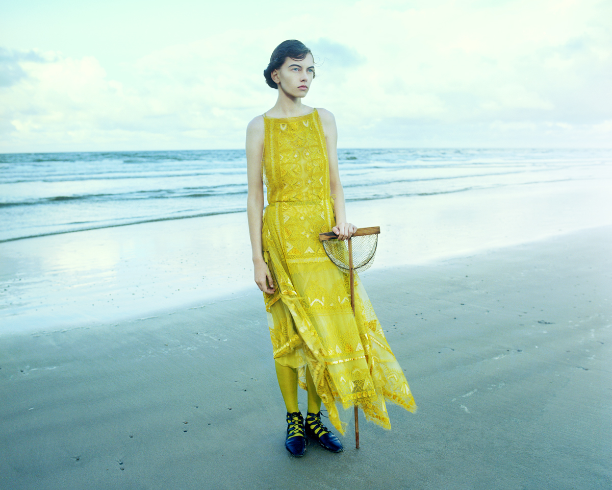 Gerda Mic & Kirin Dejonckheere in Vogue Italia April 2017 by Miles Aldridge