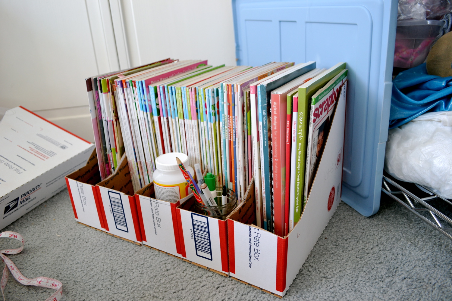 Woodgrain Mustache: Thirfty Thursday: Repurposing Post Office Boxes for ...