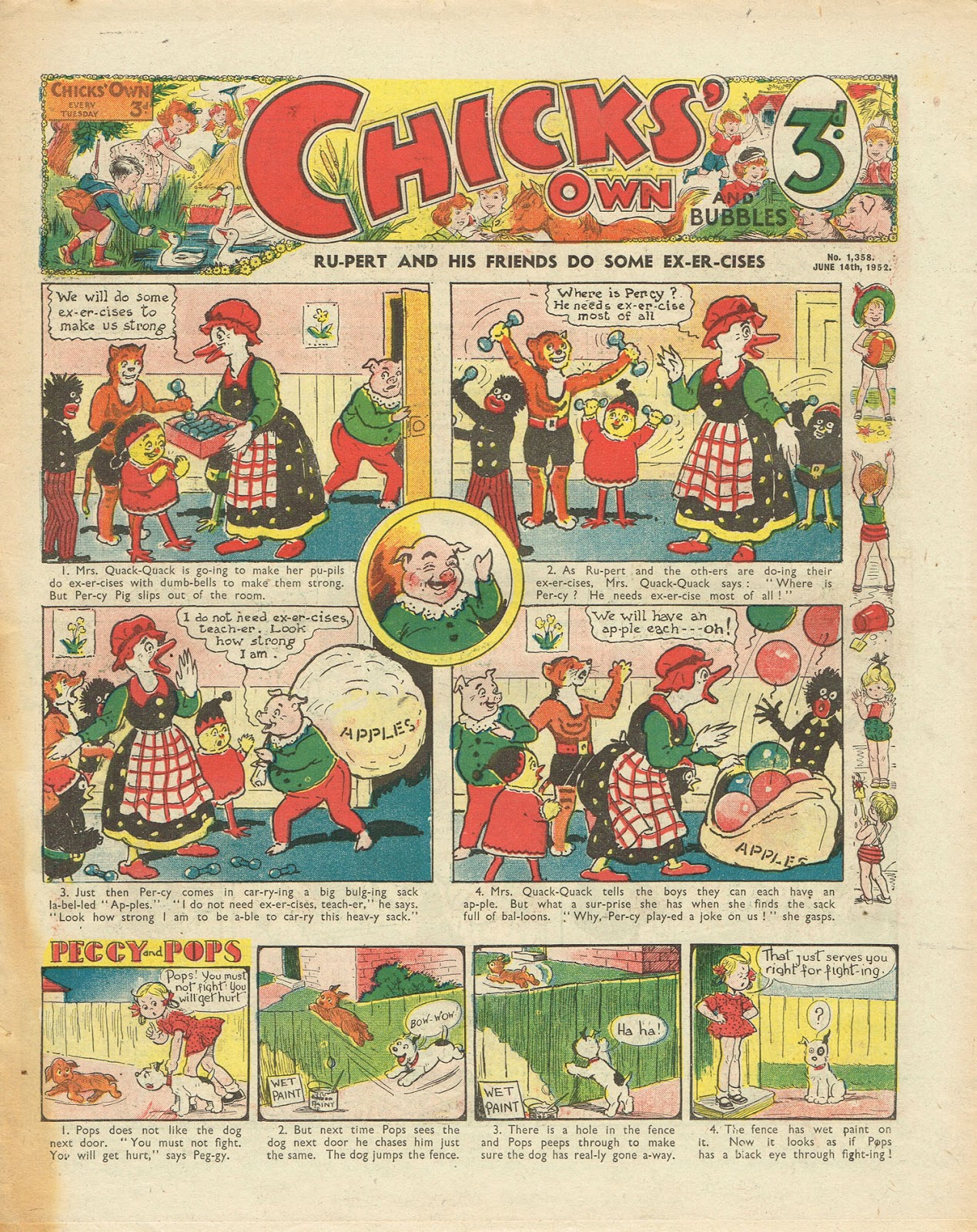 Pikitia Press Blog: English Comics Daily Diversion: Chick's Own and ...