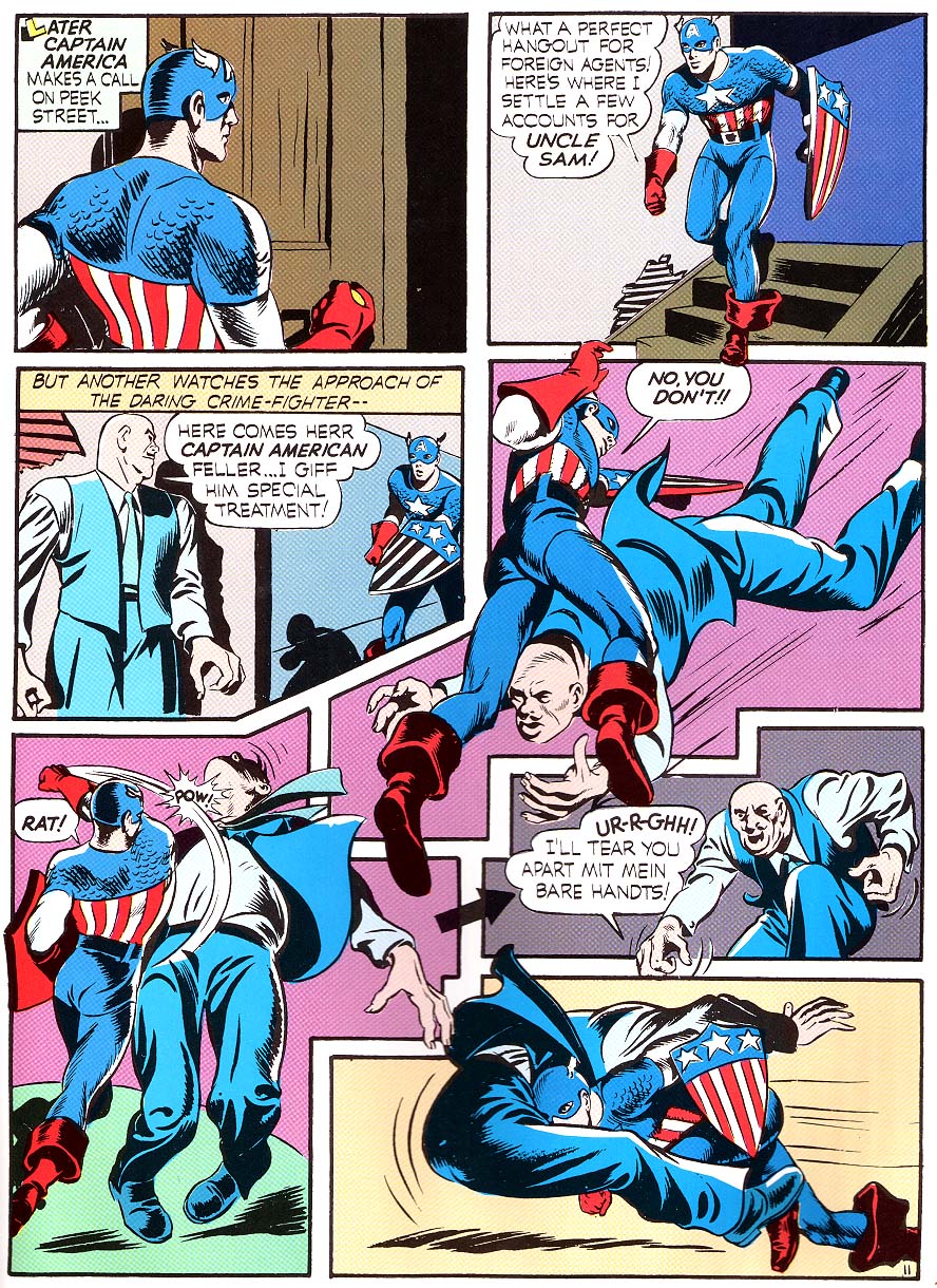 Inside Jeff Overturf's Head: Captain America Meets the Nazis Head On!