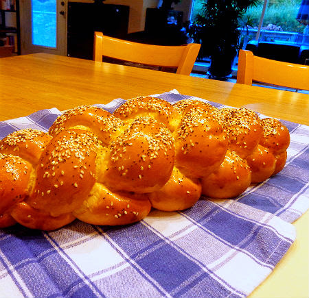 One Perfect Bite: Seeded Egg Braid