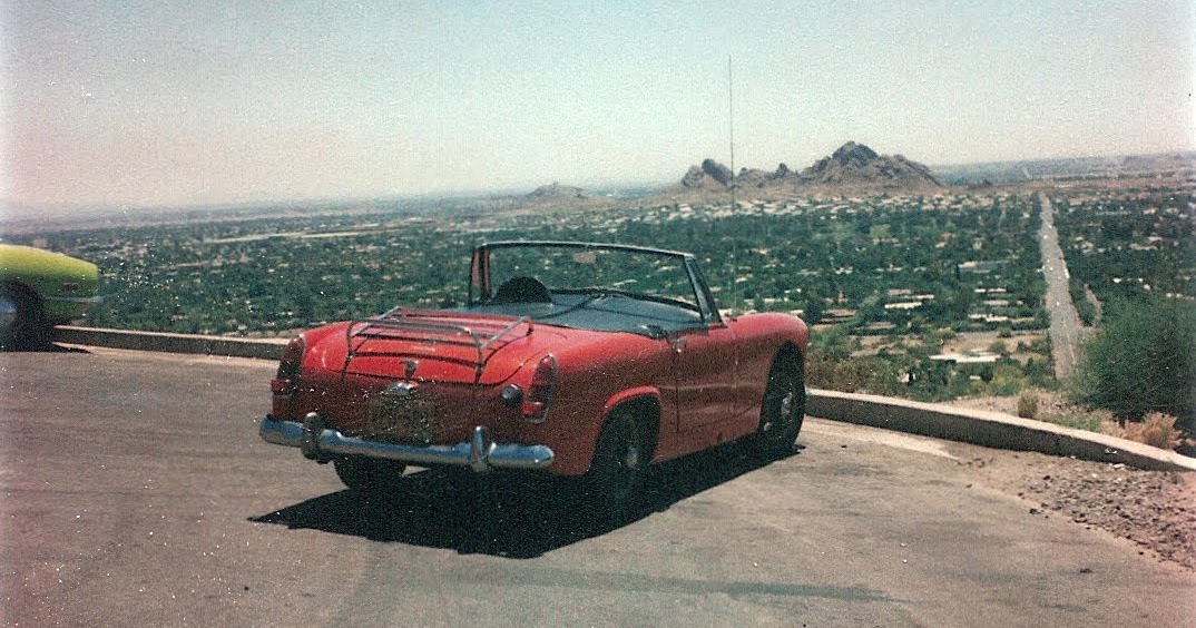 History Adventuring: Memories of my MG Midget in 1978, Phoenix, Arizona