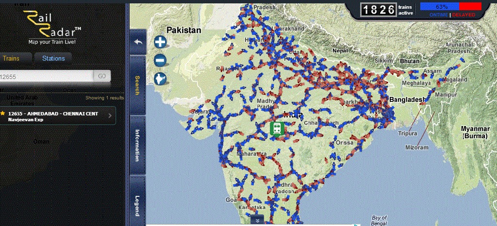 Trace your Train - Cyber Kendra