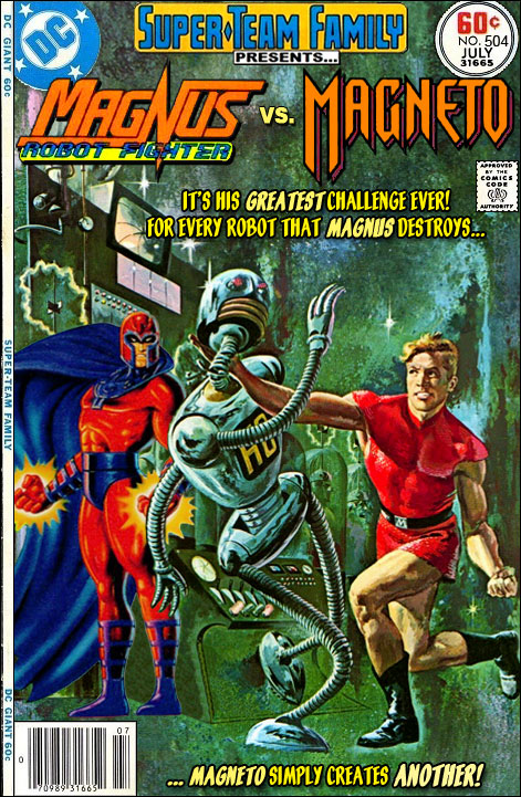 Super-Team Family: The Lost Issues!: Magnus: Robot Fighter Vs. Magneto