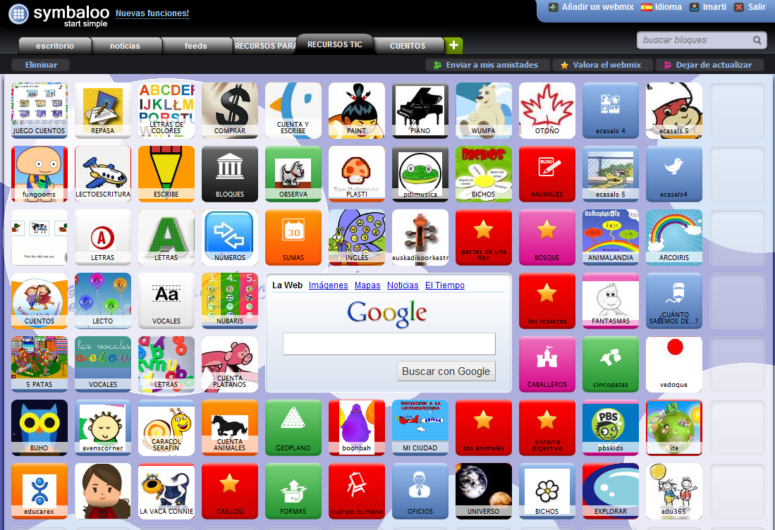 PRONTO HARÉ MI ENTORNO DE APRENDIZAJE: SYMBALOO ~ Enseñando y Aprendiendo