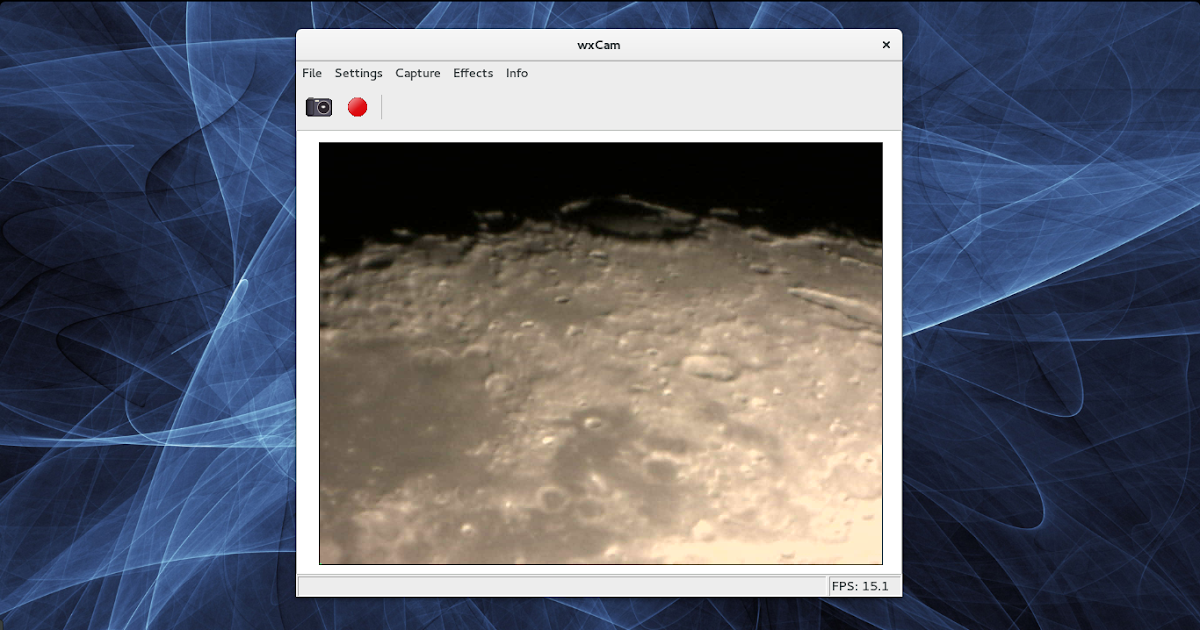 x-bit-astro-imaging: Lunar imaging with Linux