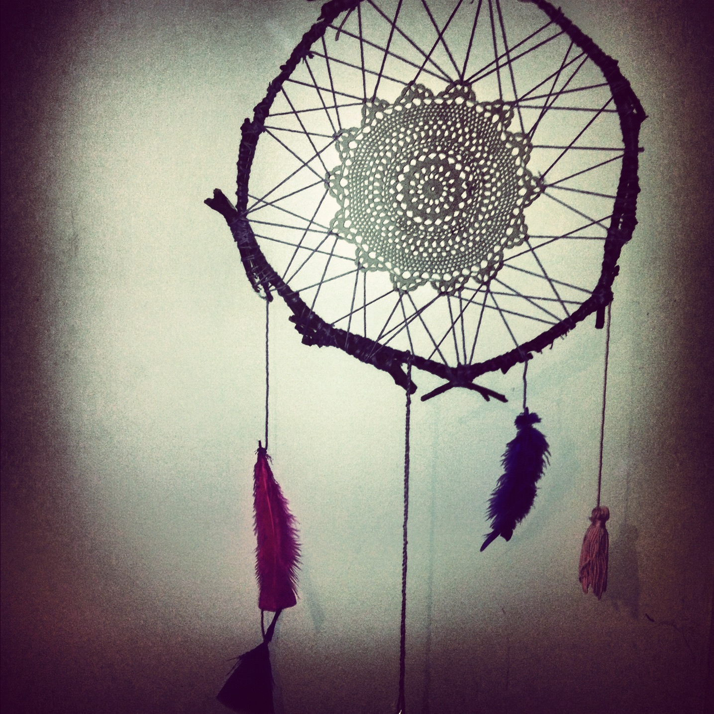 Sustainable living: Hand made dreamcatchers DIY
