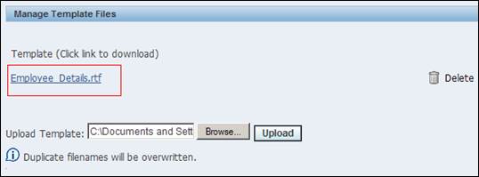 Steps to upload RTF template in BI Publisher