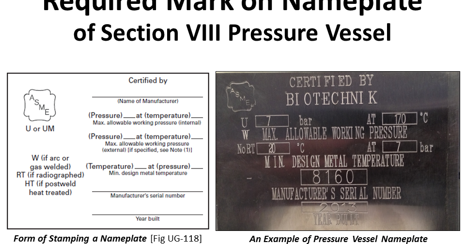 What To Know About Pressure Vessel Nameplates Tank Fab, 45% OFF