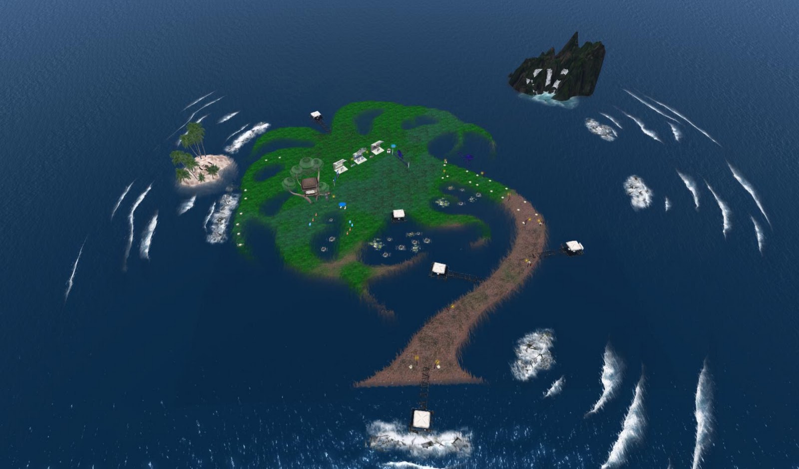 Sofian Samtanko`s Second Life: Second Life - Azure Islands Sim Rentals