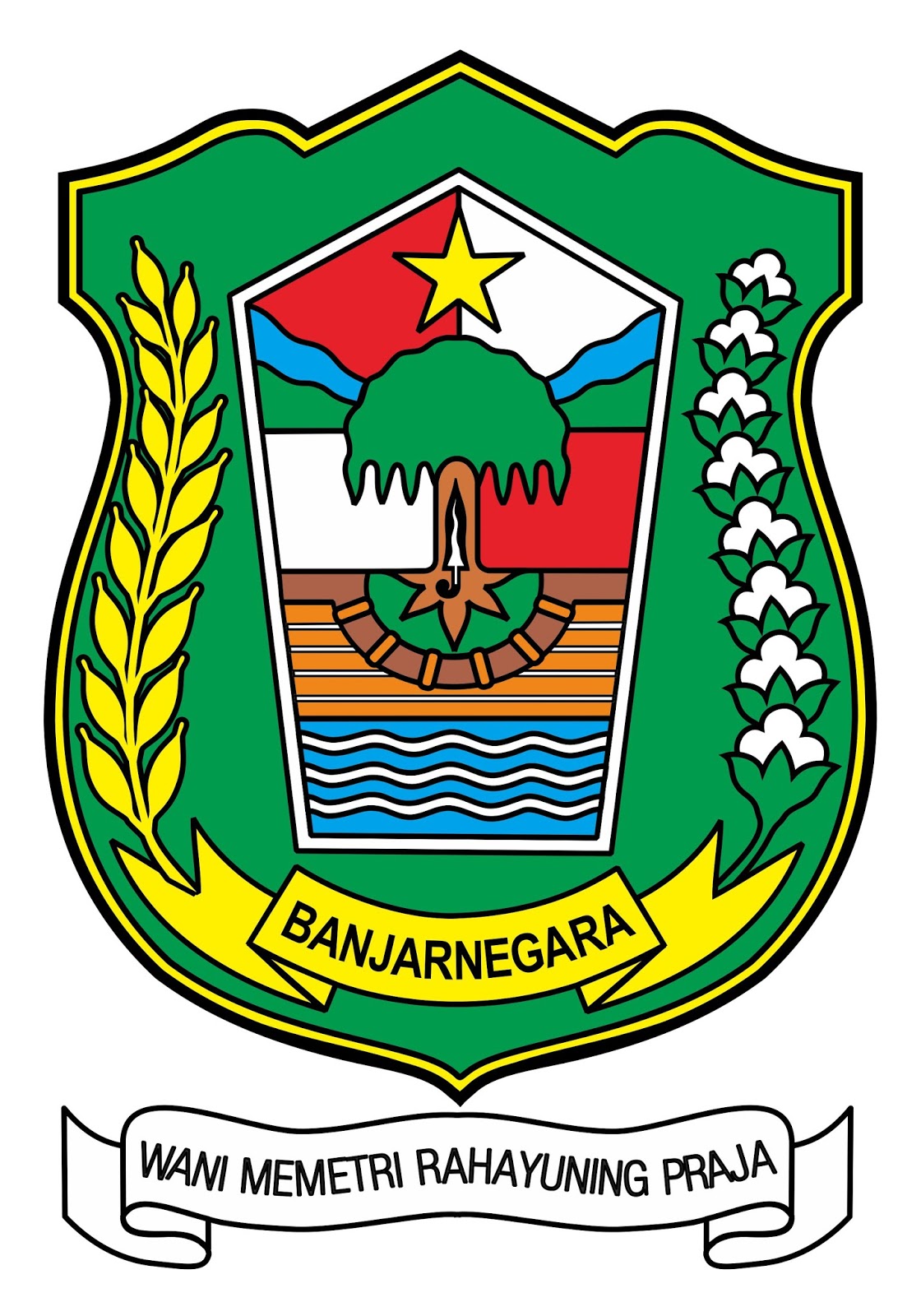 Imam MC Galery: Logo Banjarnegara dan Jateng