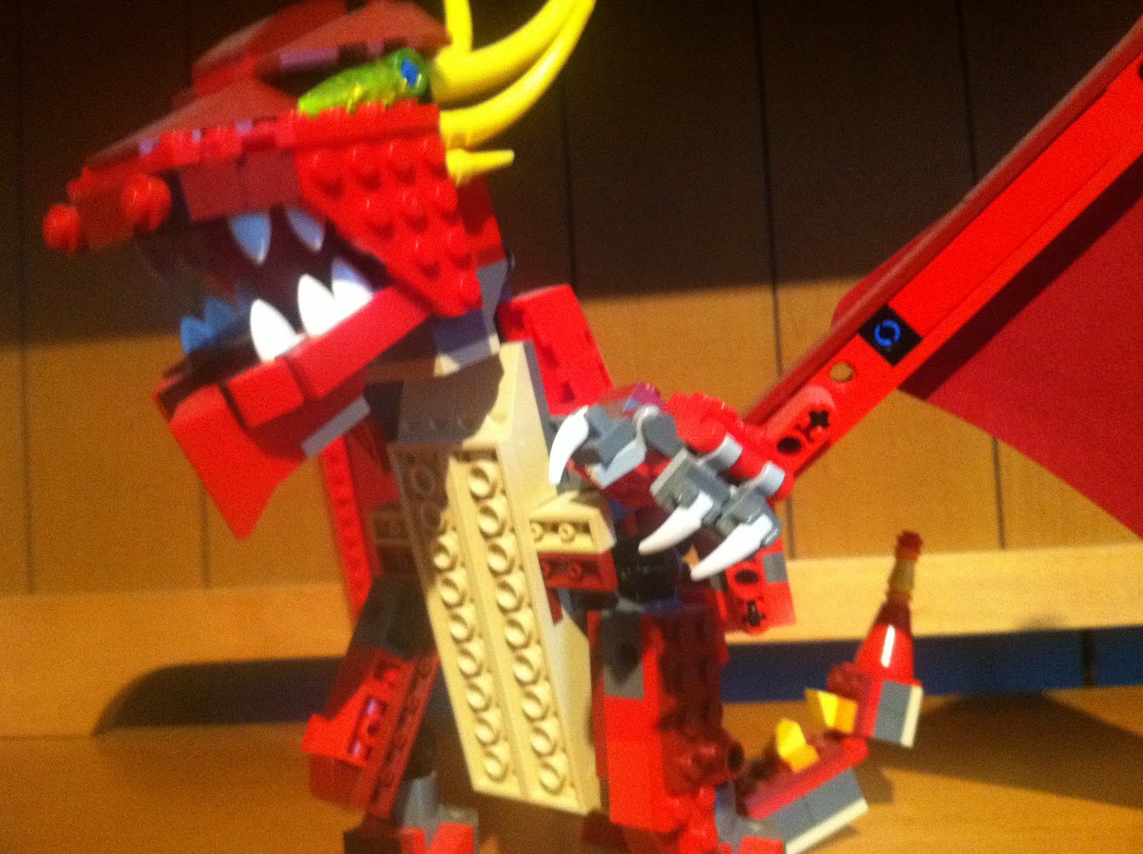 My Lego Creations: Fiery Legend Creator Lego Set