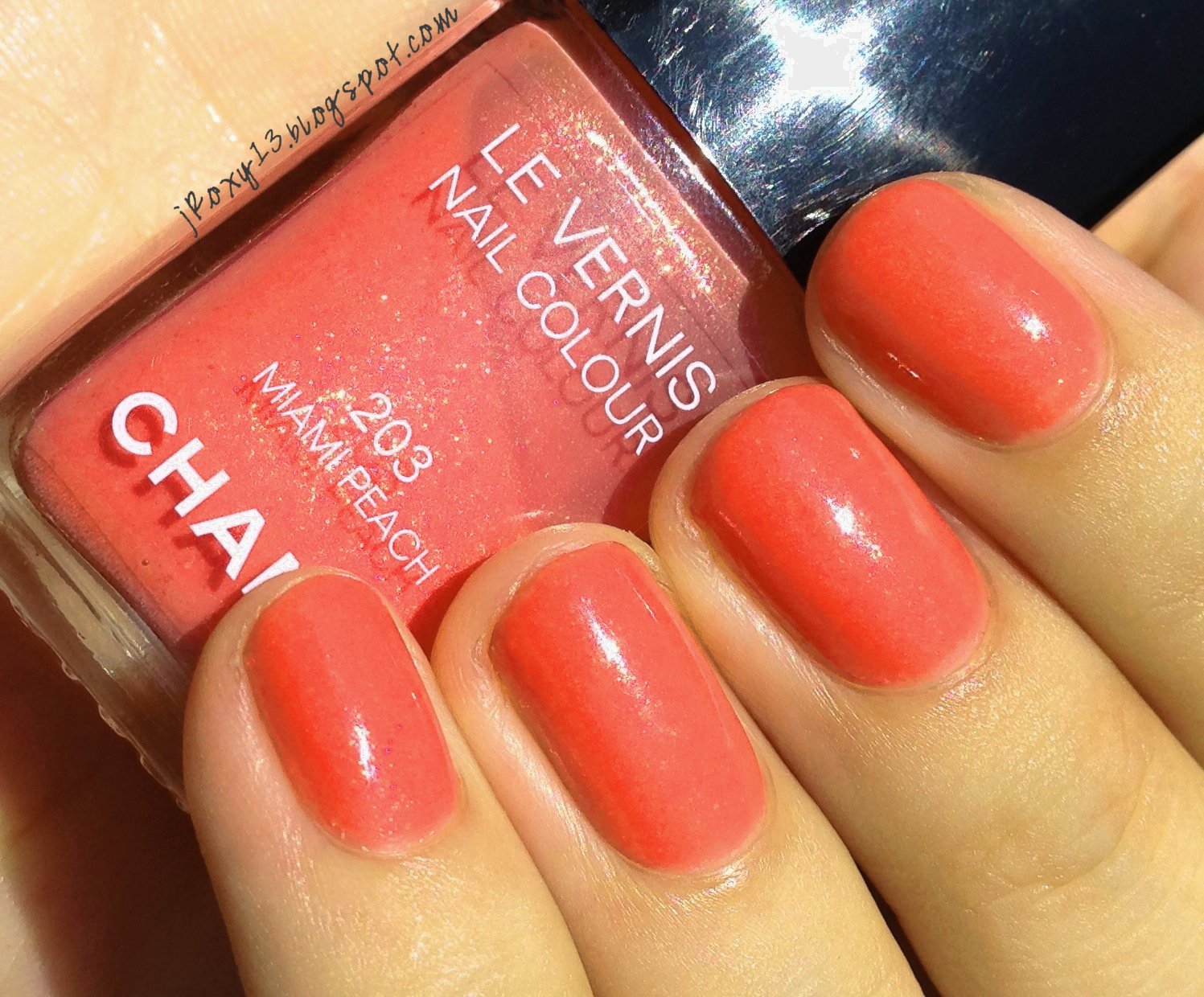 Chanel in #203 Miami Peach + Comparisons