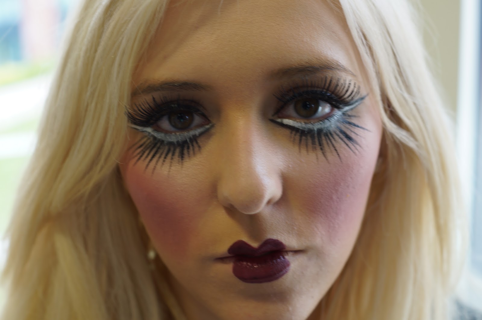 Emtalks: Fancy Dress Doll Make Up Tutorial + Video