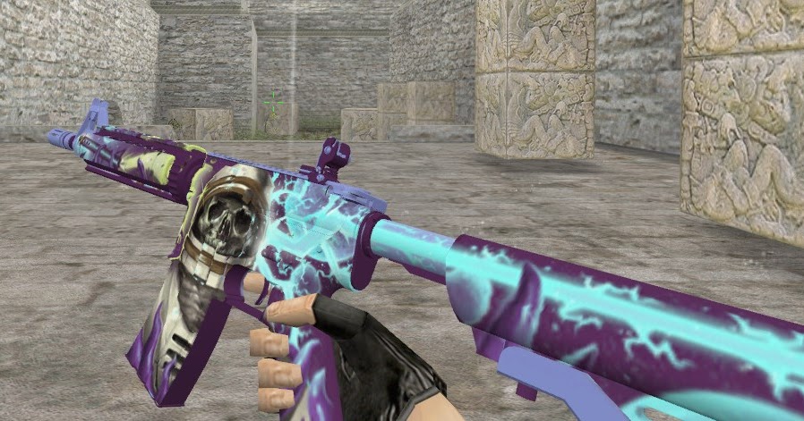 Skin M4A4 - Desolate Space (CS:GO) HD para CS 1.6 - CS Revo!