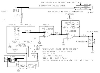 SAROS ELECTRONICS: LM34 PRECISION TEMPERATURE SENSOR