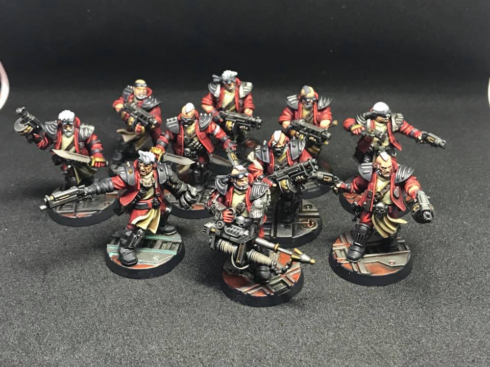 Contains Graphic Images: Necromunda - Painting House Orlock!