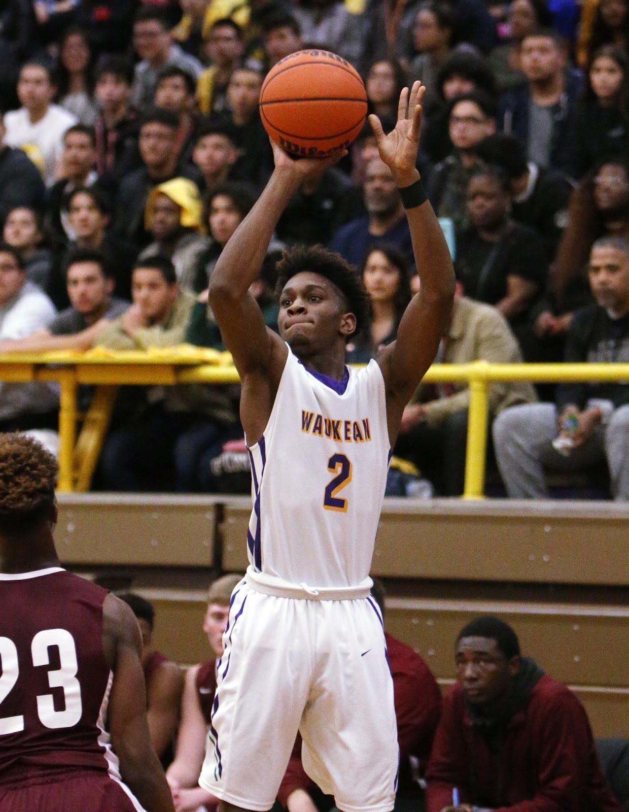 Mark Kodiak Ukena: IHSA Varsity Boys Basketball: Zion-Benton vs Waukegan