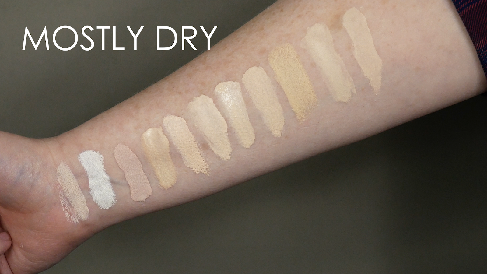 My Palest Foundation Swatches | Very Fair / Pale Skin | paleandfreckled