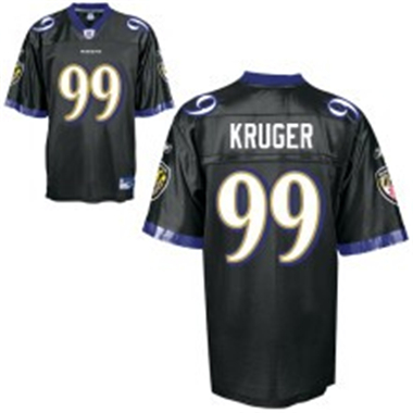 NFL Baltimore Ravens #99 Paul Kruger Stitched black Jersey ...