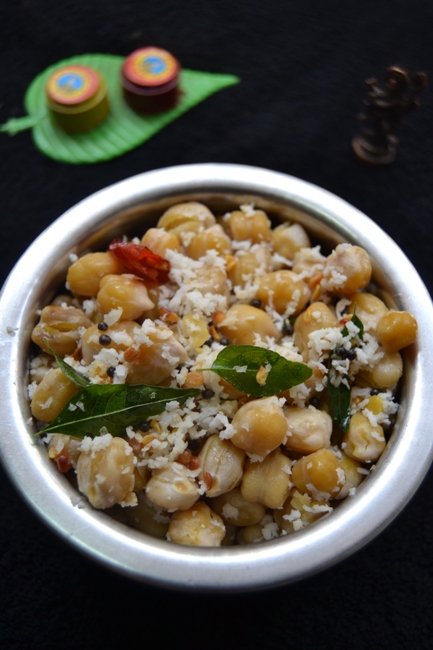 Vaniensamayalarai: White Channa Sundal / Kondakadalai Sundal