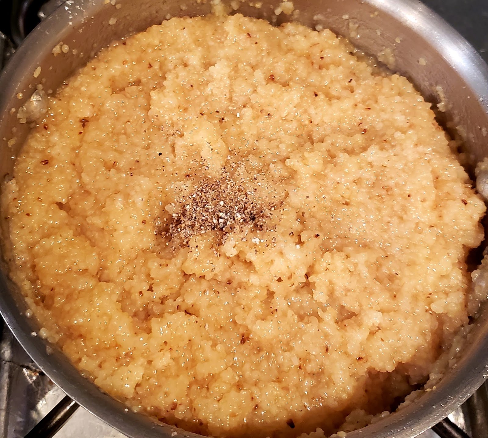 Cracked Wheat Halwa/Godhuma Rava Halwa