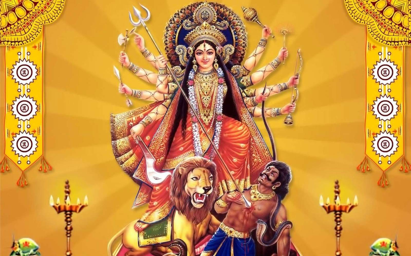 Raja Thatha's stotra translations: Durga Stotram(Prayer to Durga)