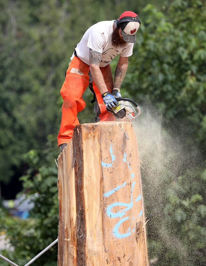 Powell River in Photos: Logger Sports - I