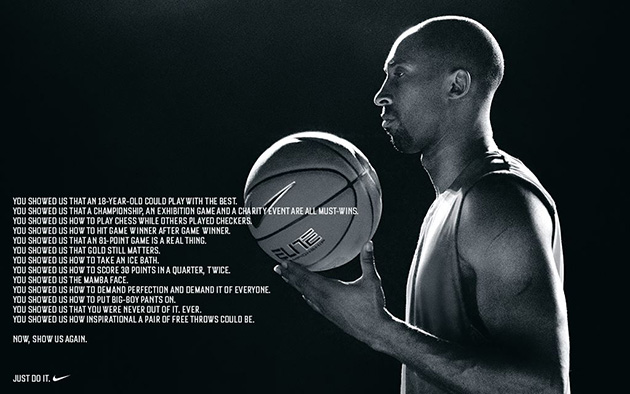 Dopeness: Nike's “You Showed Us” Campaign for Kobe Bryant | ANTLIFE ACADEMY