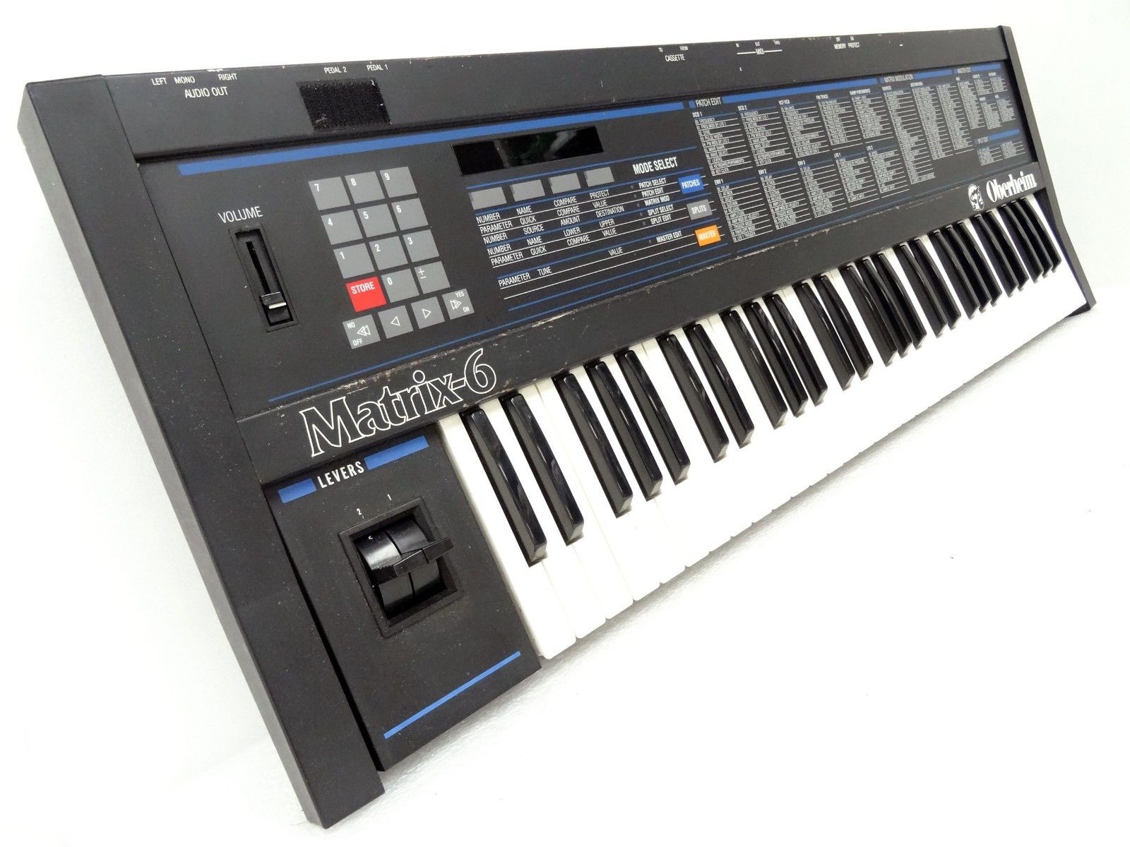 MATRIXSYNTH: Oberheim MATRIX-6 Vintage Analog Polyphonic Synthesizer SN ...