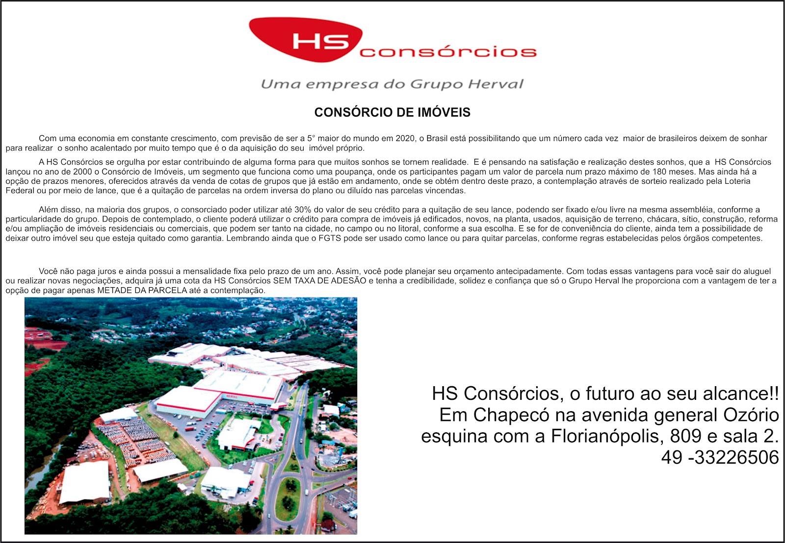 Corretora Autorizada Hs Consórcios