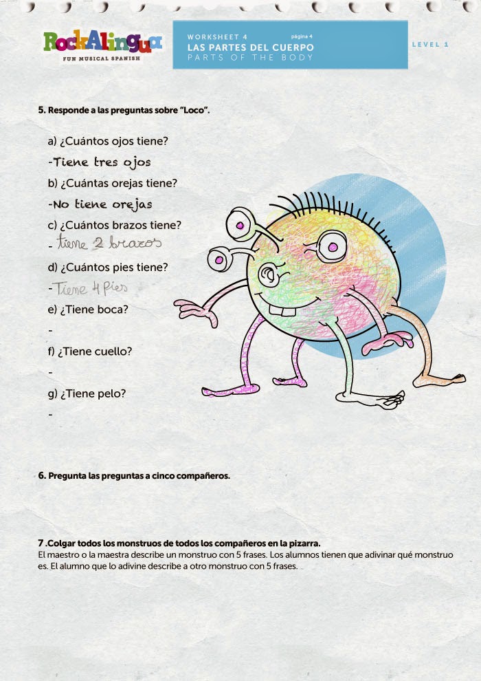 Gerald Brenan's Cultural Association (ACGB): Partes del cuerpo humano ...
