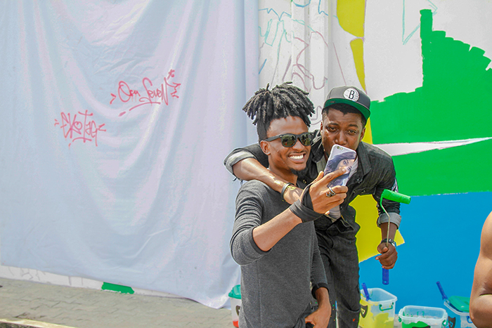 Lagos gets a new make over from Graffiti Artist, Osa Seven!
