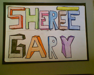 sheree :) art 1 5th hour: one point perspective Name