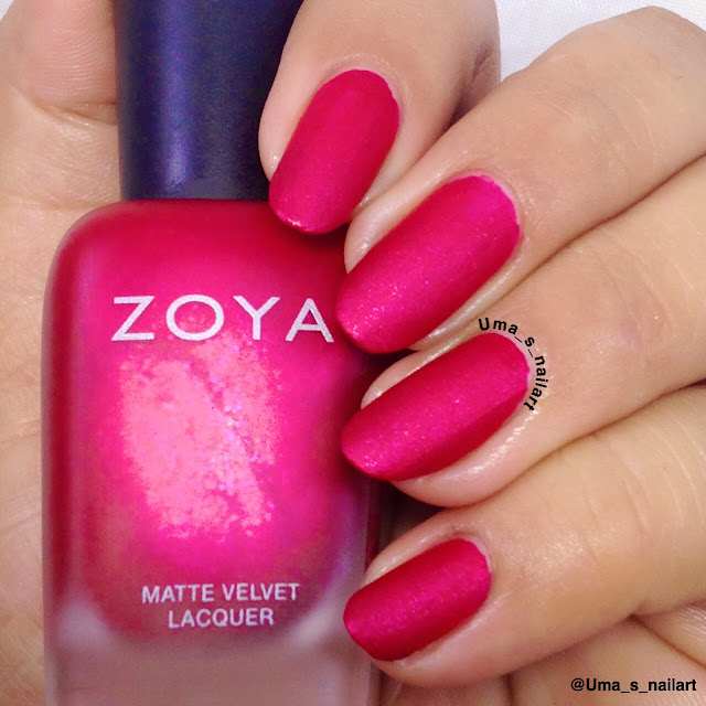 Zoya Matte Velvet Winter Collection Swatches And Review....