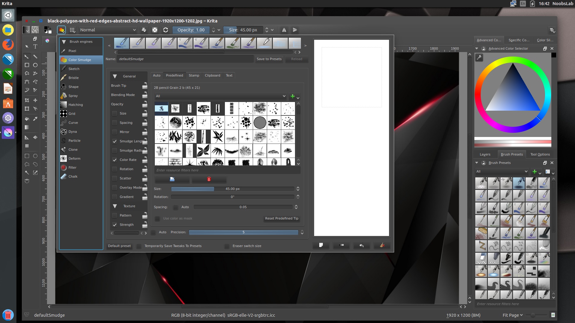 Krita 3 3 1 Best Alternative To Photoshop For Ubuntu Linux Mint 