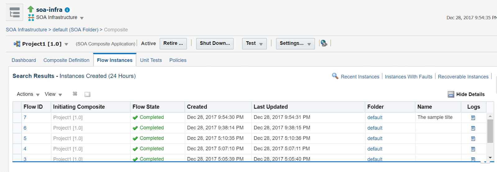 Setting the Composite Instance Name (Title) in Oracle Mediator - Oracle SOA Suite