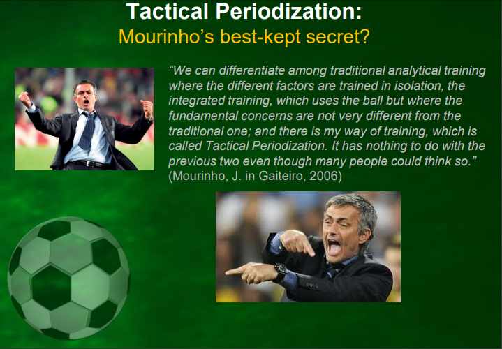 PAUL GOTSIS : Tactical Periodization : Mourinho's best-kept secret ...