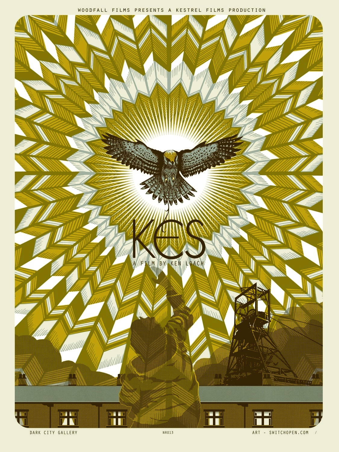 INSIDE THE ROCK POSTER FRAME BLOG: Kes by Nick Rhodes British Cinema ...