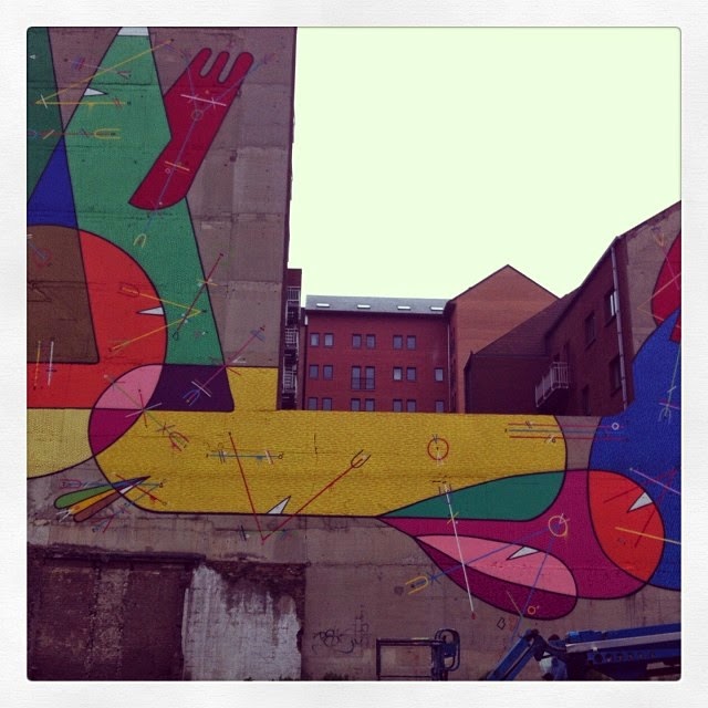 Sixe Paredes New Mural For Asphalt – Charleroi, Belgium – StreetArtNews