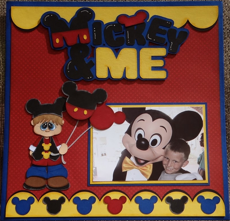 Deb's Paper Palooza: Mickey and Me!