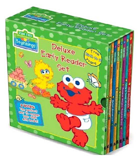 Kids Giggles: Sesame Street Beginnings Deluxe Early Reader Set includes ...