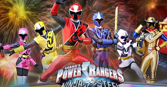 The Comic Book Hero: 2017 Power Rangers Ninja Steel