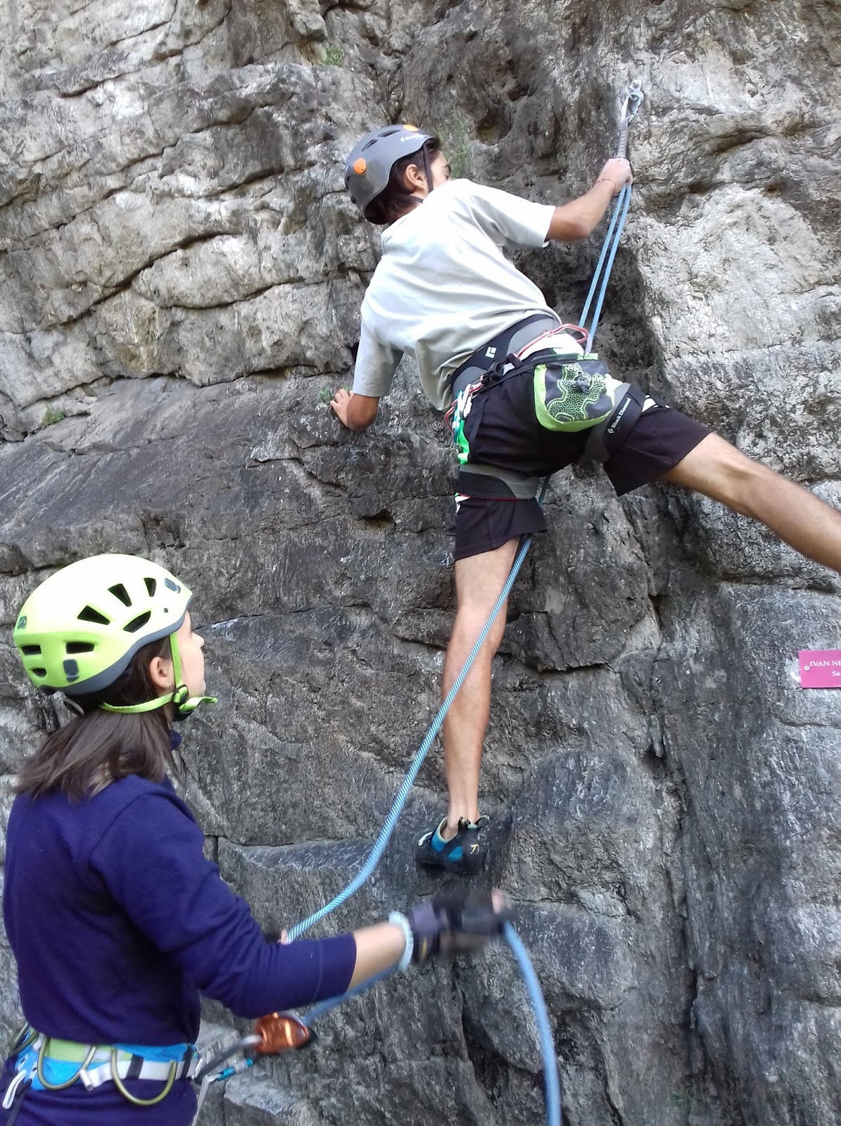 La voce delle cime: Falesia Gruviera