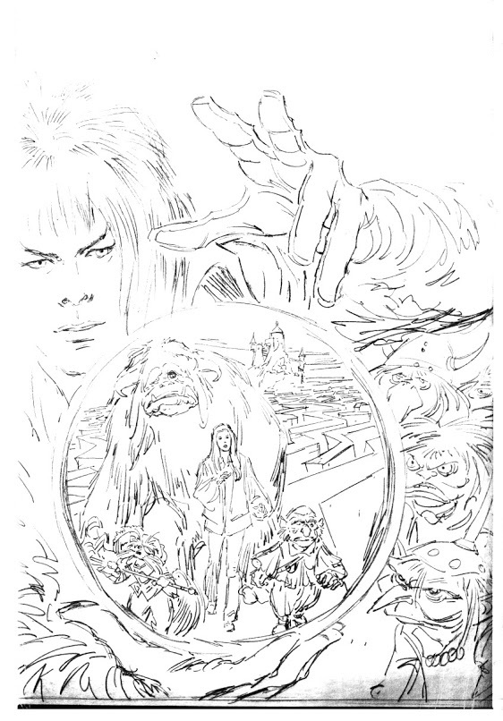 Marvel Comics of the 1980s: 1986 - Anatomy of a Cover - Labyrinth #3 by ...