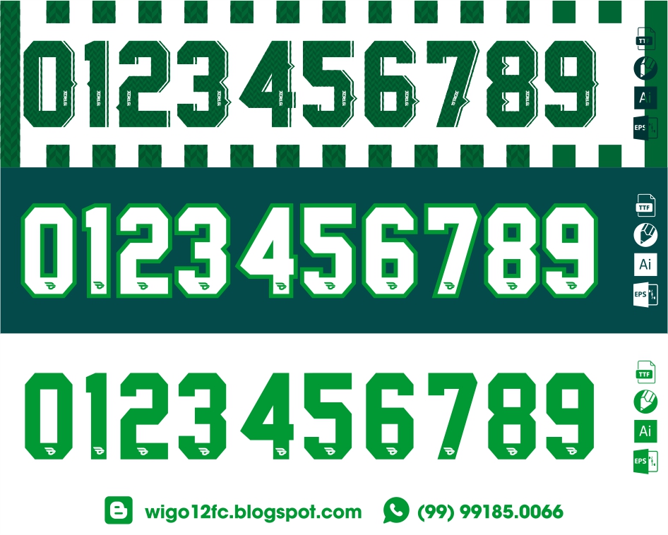 Foro PES Retro - Fonts/Numbers by EPPALAN99