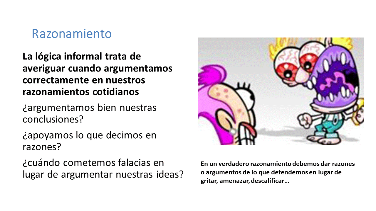 La lógica informal y las falacias ~ Filoabdera