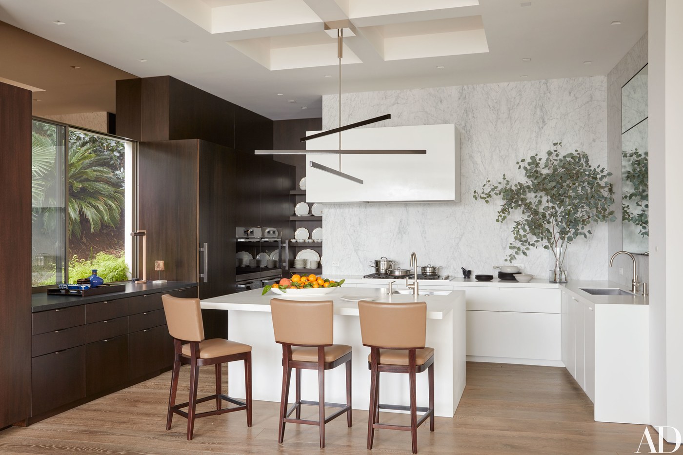 A casa moderna do arquiteto Mark Rios